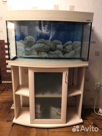 Аквариум 115 литров AquaPlus с тумбой