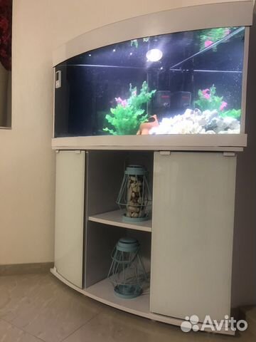 Аквариум угловой 175 л