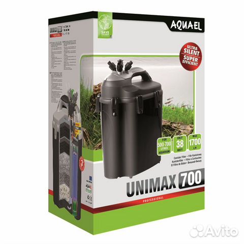 Внешний фильтр для аквариума aquael unimax fzkn700
