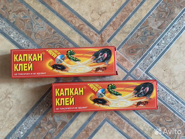 Клей «Капкан» от насекомых и грызунов