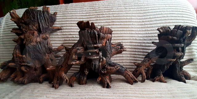 Коряга в аквариум